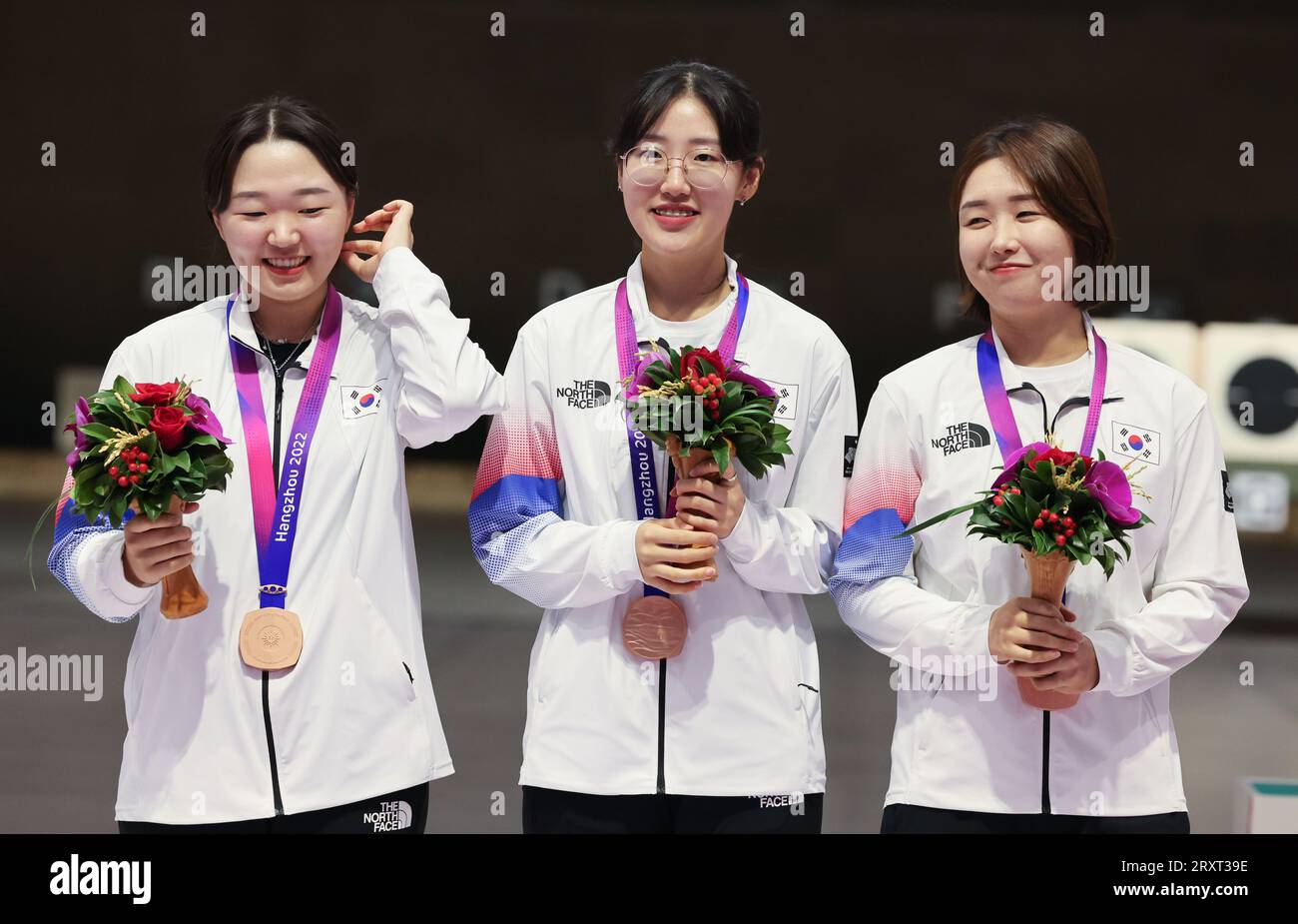 S. Korea wins bronze in women's 25m pistol team event Sim Eun-IJ, Yang ...