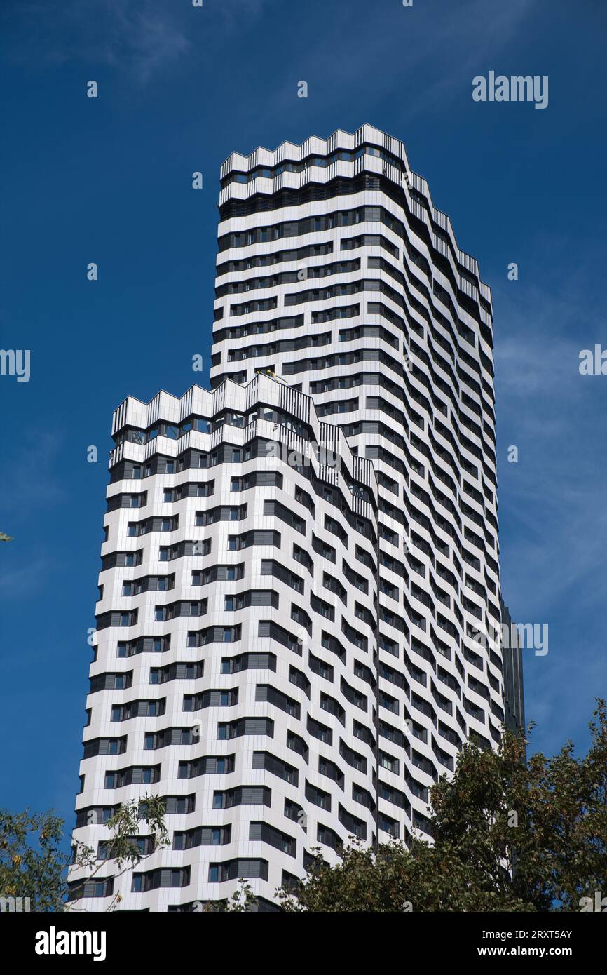 Europe's tallest Modular building at 158 metres and 50 storey building ...