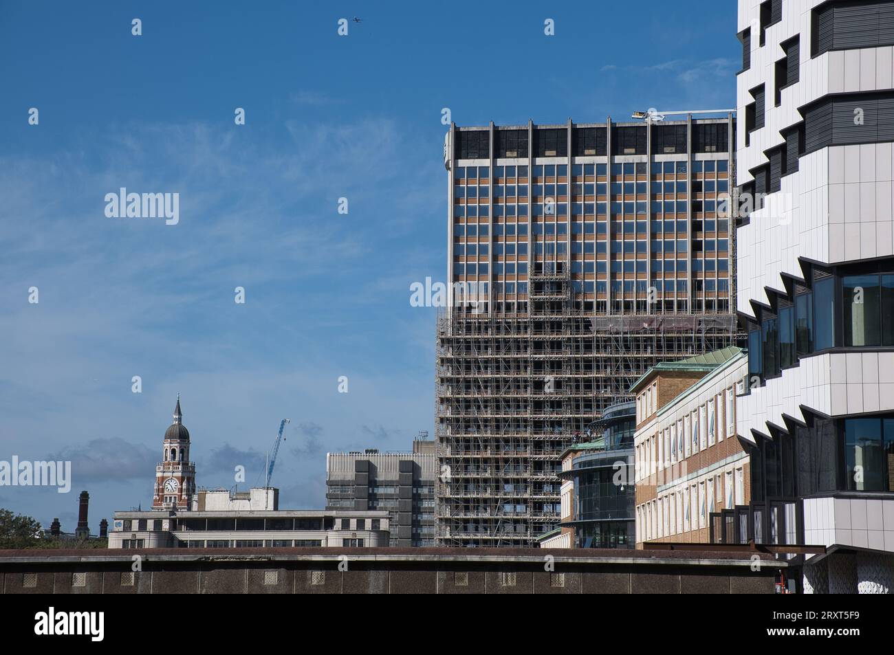 Central Croydon's ever changing skyline in South London, England, UK in ...
