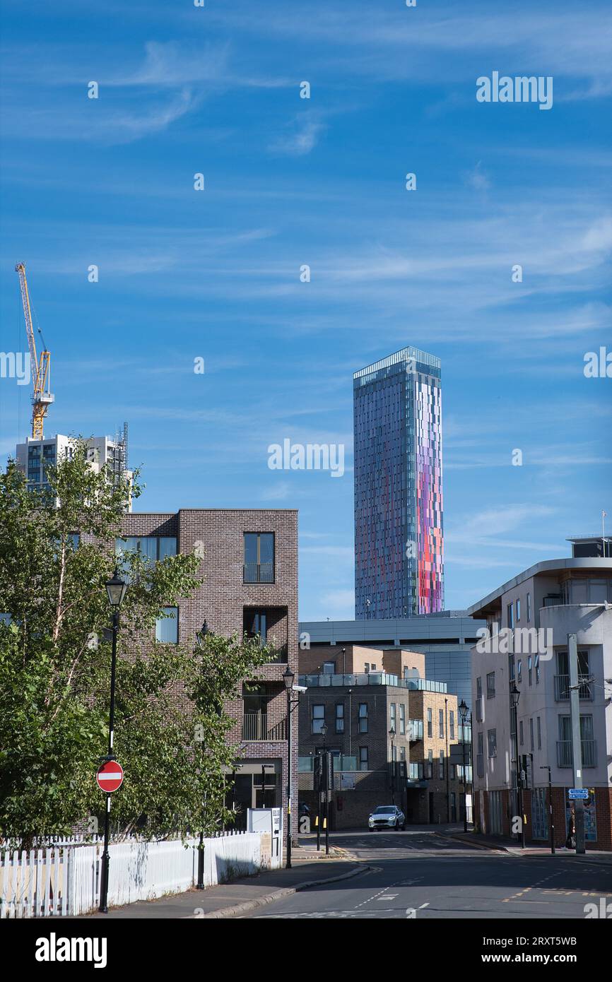 Central Croydon's ever changing skyline in South London, England, UK ...