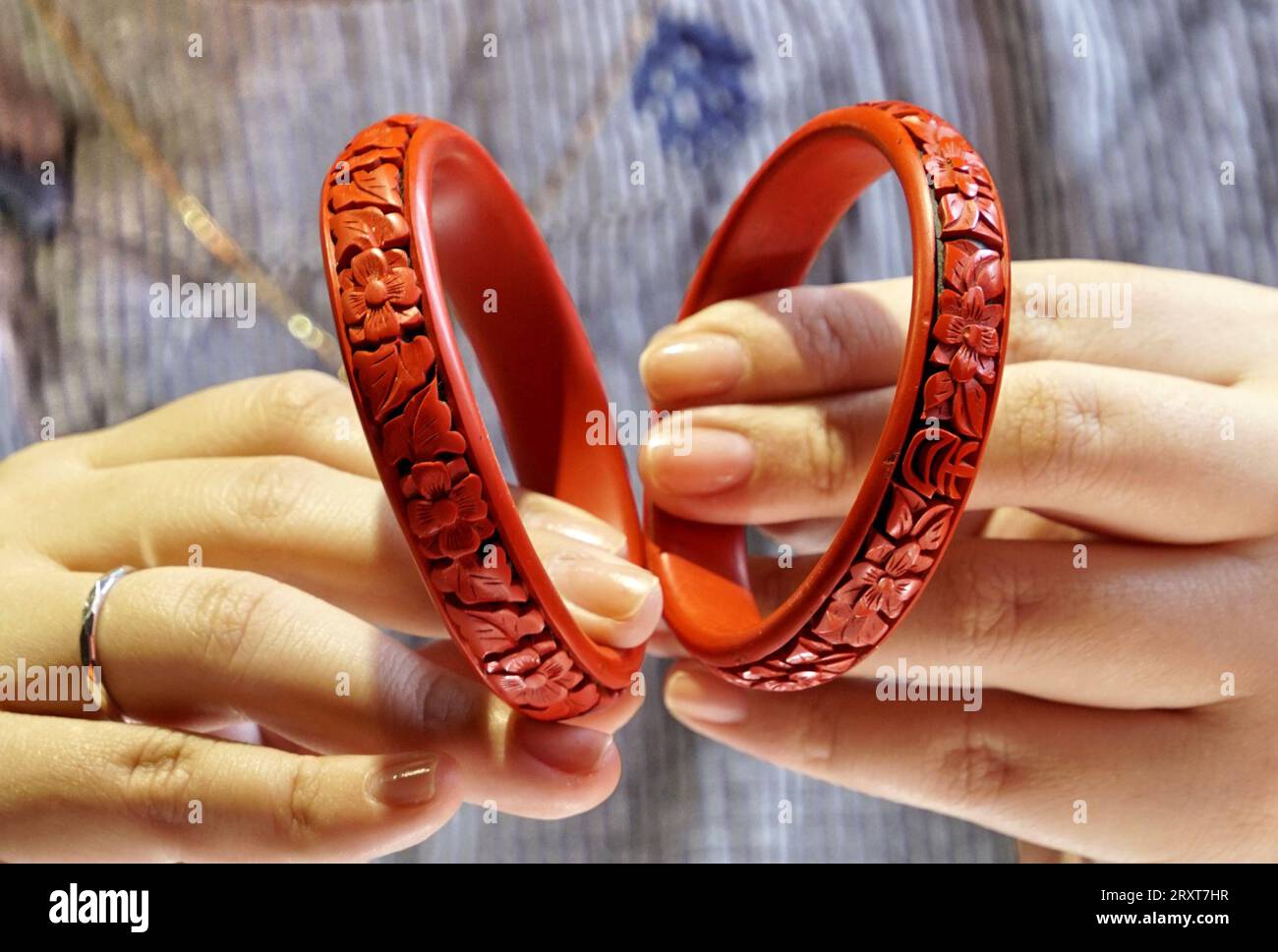 Lacquer bracelets hi-res stock photography and images - Alamy