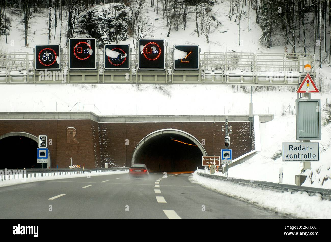 Rennsteigtunnel hi-res stock photography and images - Alamy