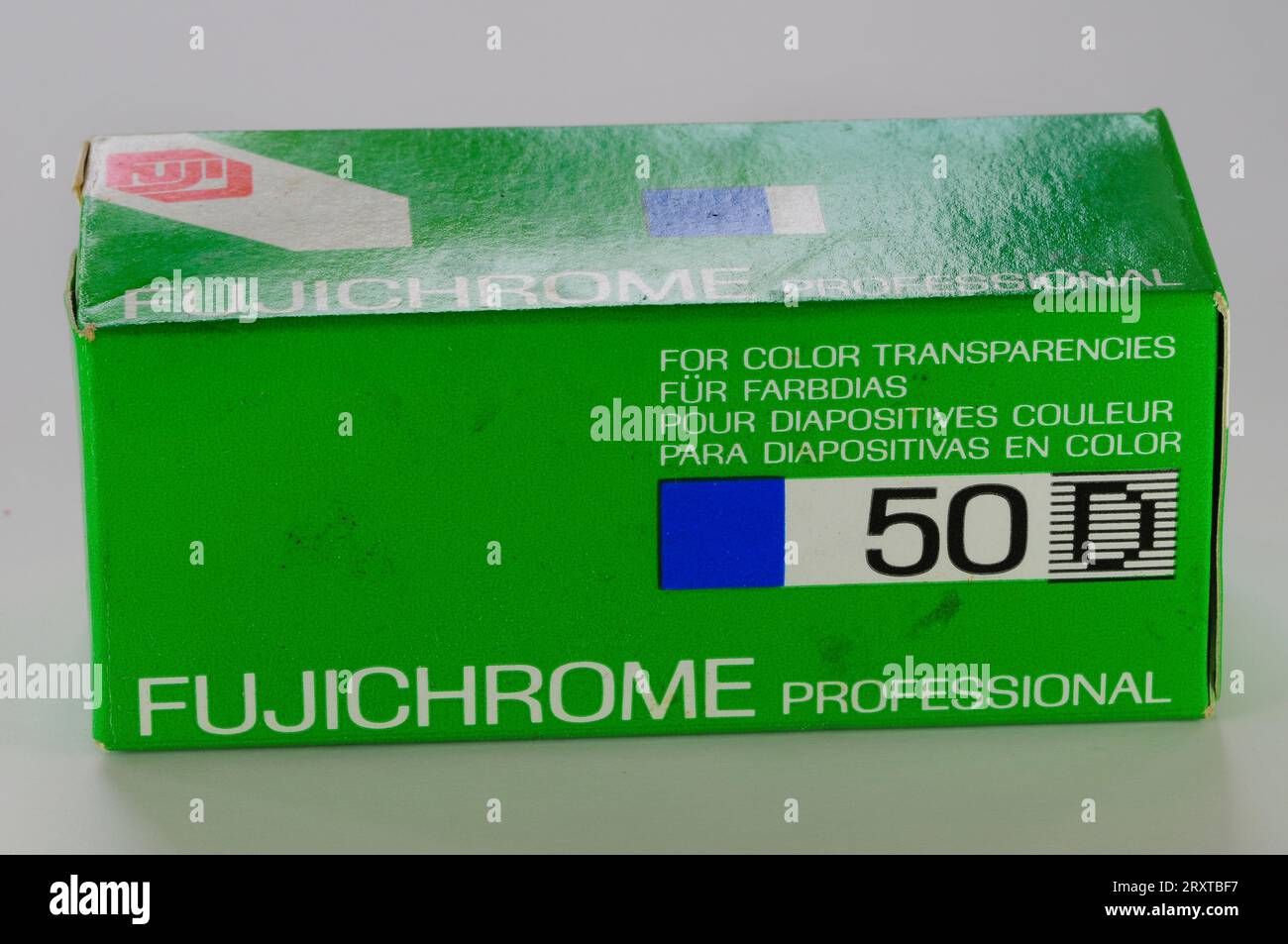 Vintage 6x6 Fujichrome film Stock Photo - Alamy