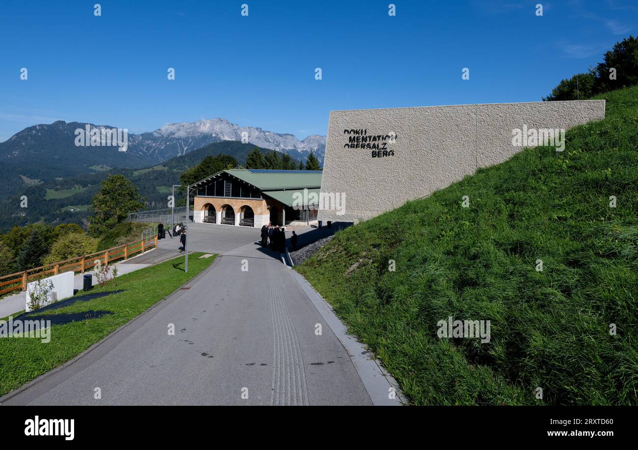 27 September 2023, Bavaria, Berchtesgaden: The new building of the ...