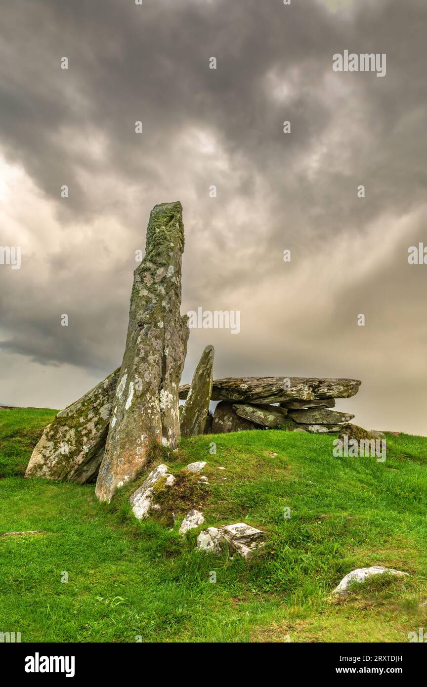 Cairn Holy II a Neolithic chambered cairn at Carsluith near Newton ...