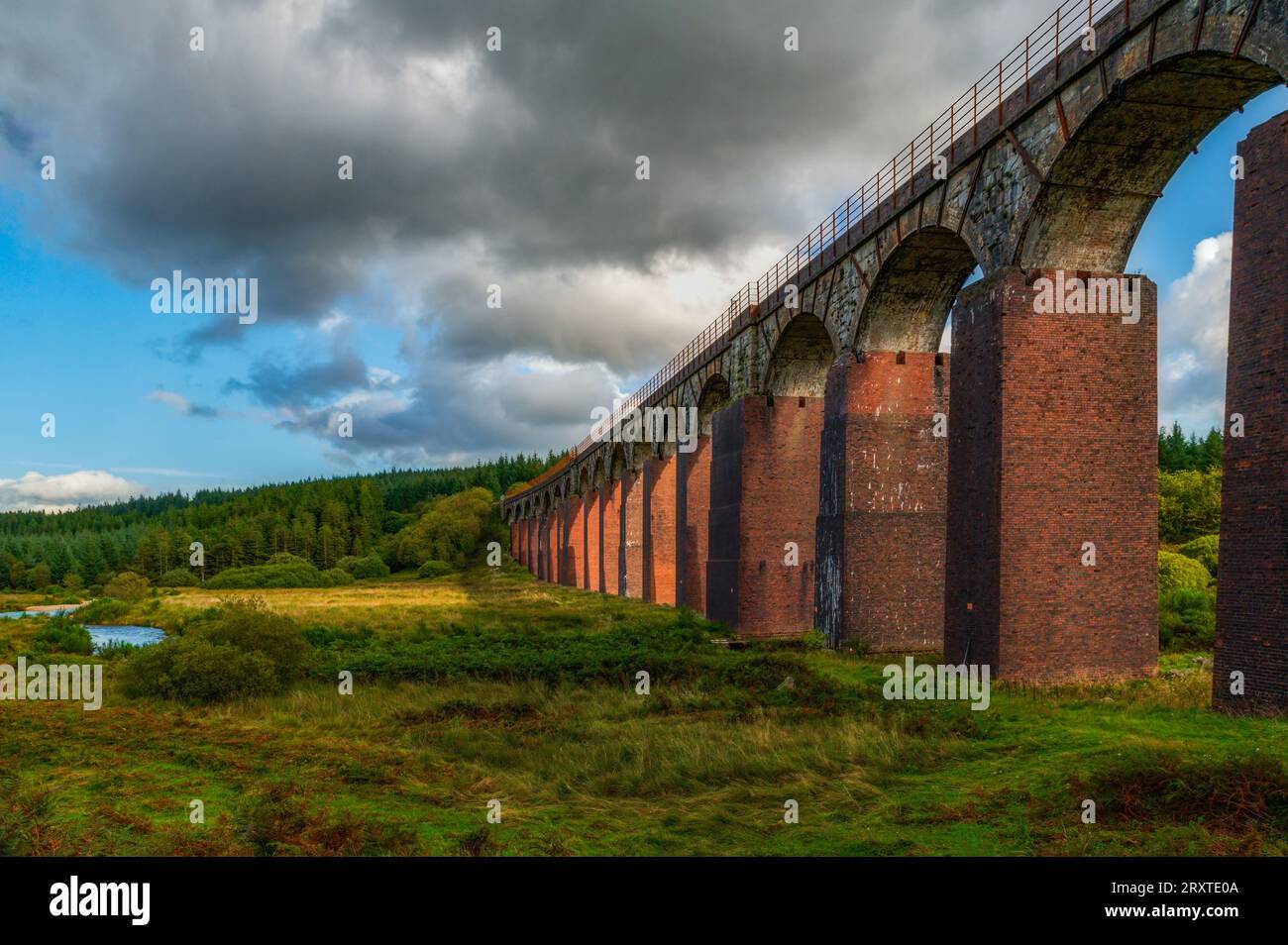 The Big Water of Fleet Viaduct, Dromore, Gatehouse of Fleet, Dumfries ...