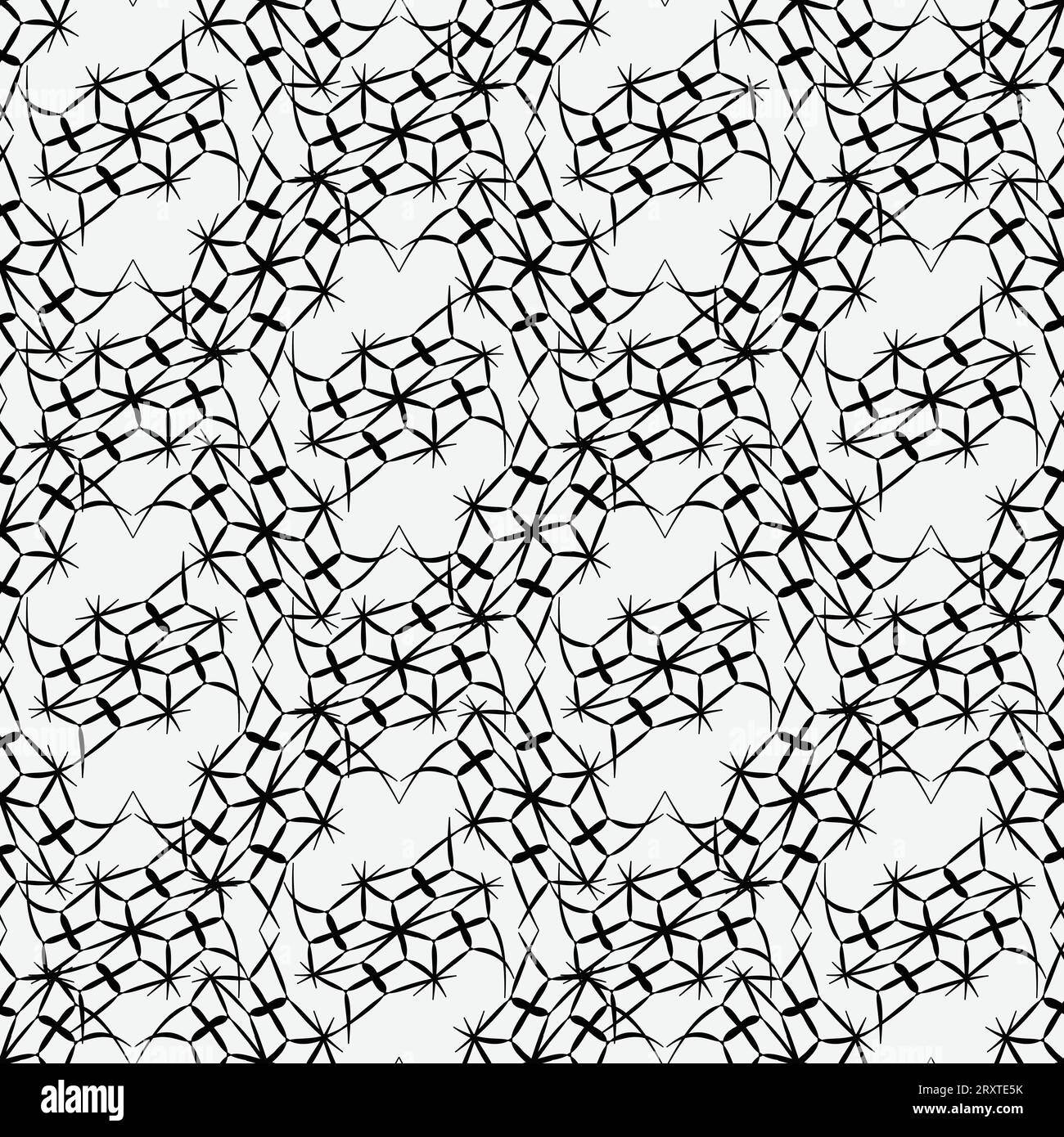 Abstract Background with Distorted Lines. Monochrome. Backdrop. Web ...