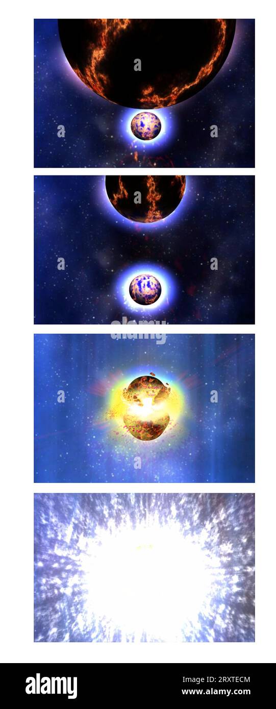 Two neutron stars hi-res stock photography and images - Alamy