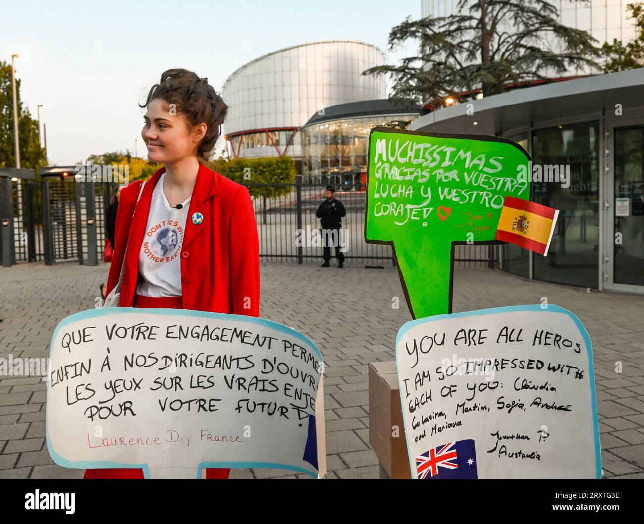 IMAGE DISTRIBUTED FOR AVAAZ - Legal co-coordinator of Auroramålet Ida ...