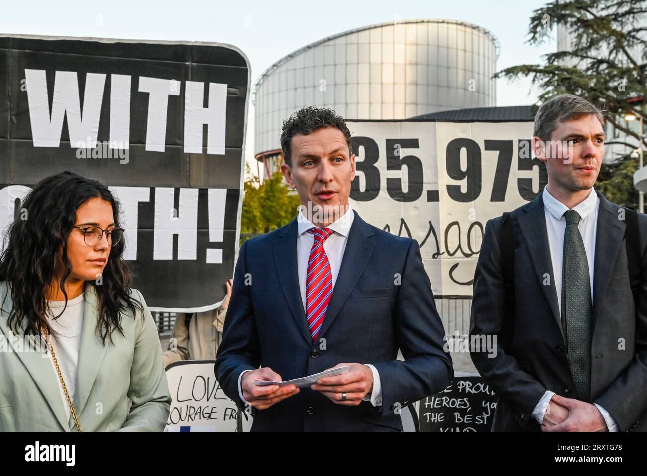 IMAGE DISTRIBUTED FOR AVAAZ - Director of the Global Legal Action ...