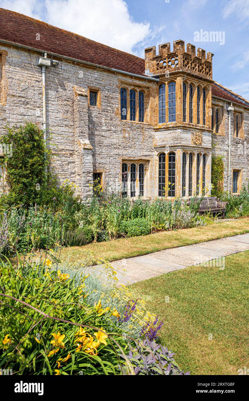 Medieval Lytes Cary Manor House near Somerton, Somerset, England UK ...