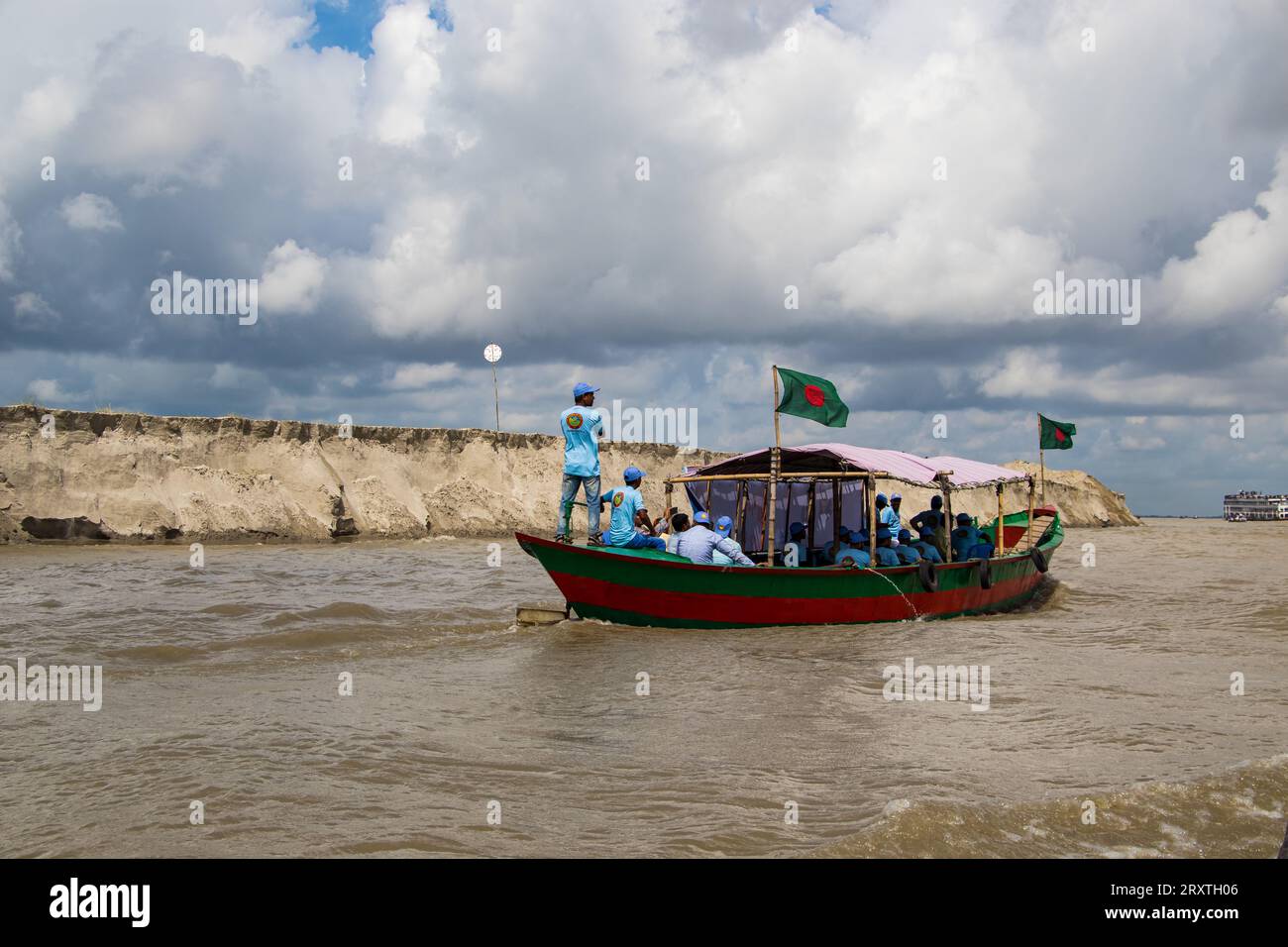 Padma riverbank erosion photography This image was captured on July 25 ...