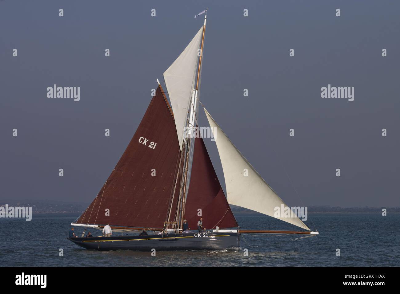 The oyster smack Maria, CK21, Blackwater match, Essex, 2023 Stock Photo ...
