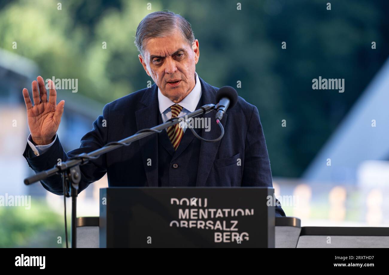 27 September 2023, Bavaria, Berchtesgaden: Romani Rose, Chairman of the ...