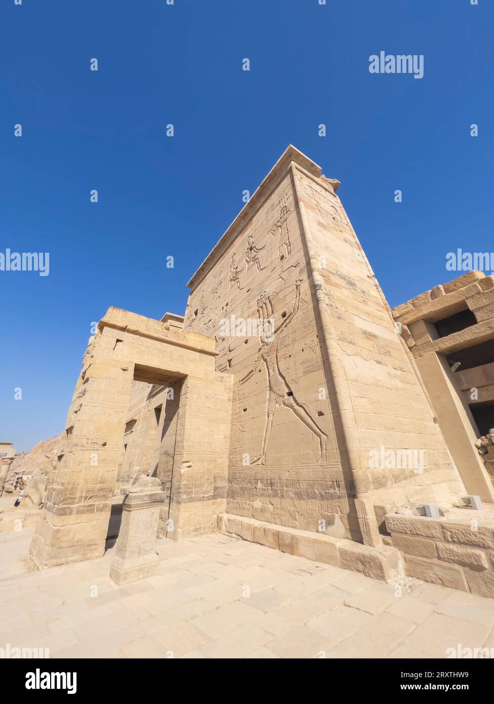 The Philae temple complex, The Temple of Isis, UNESCO World Heritage ...