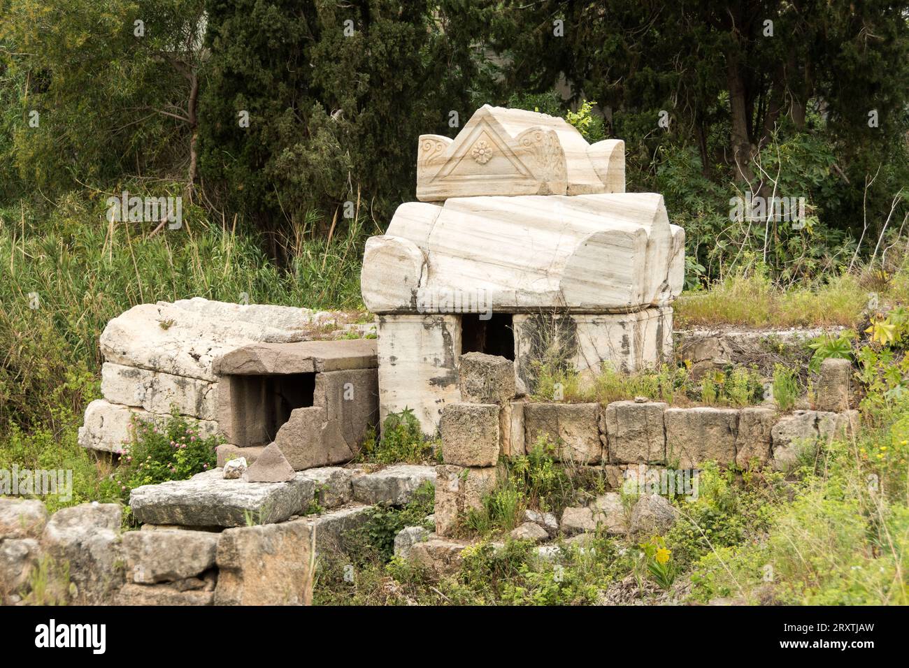 ancient ruins of tyro, lebanon Stock Photo - Alamy
