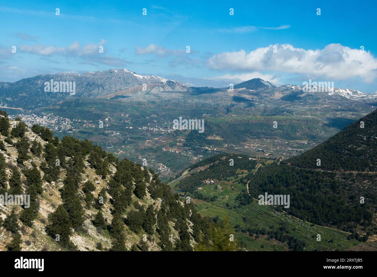 Qadisa Valley landscape, Lebanon Stock Photo - Alamy