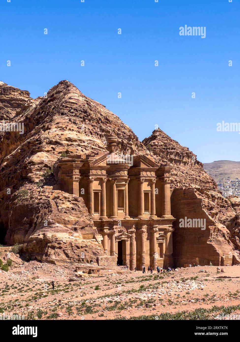 The Petra Monastery (Al Dayr), Petra Archaeological Park, UNESCO World ...
