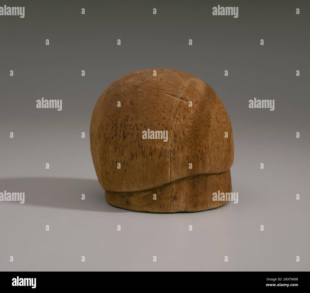 Wooden hat block from Mae's Millinery Shop 1941-1994 Stock Photo - Alamy