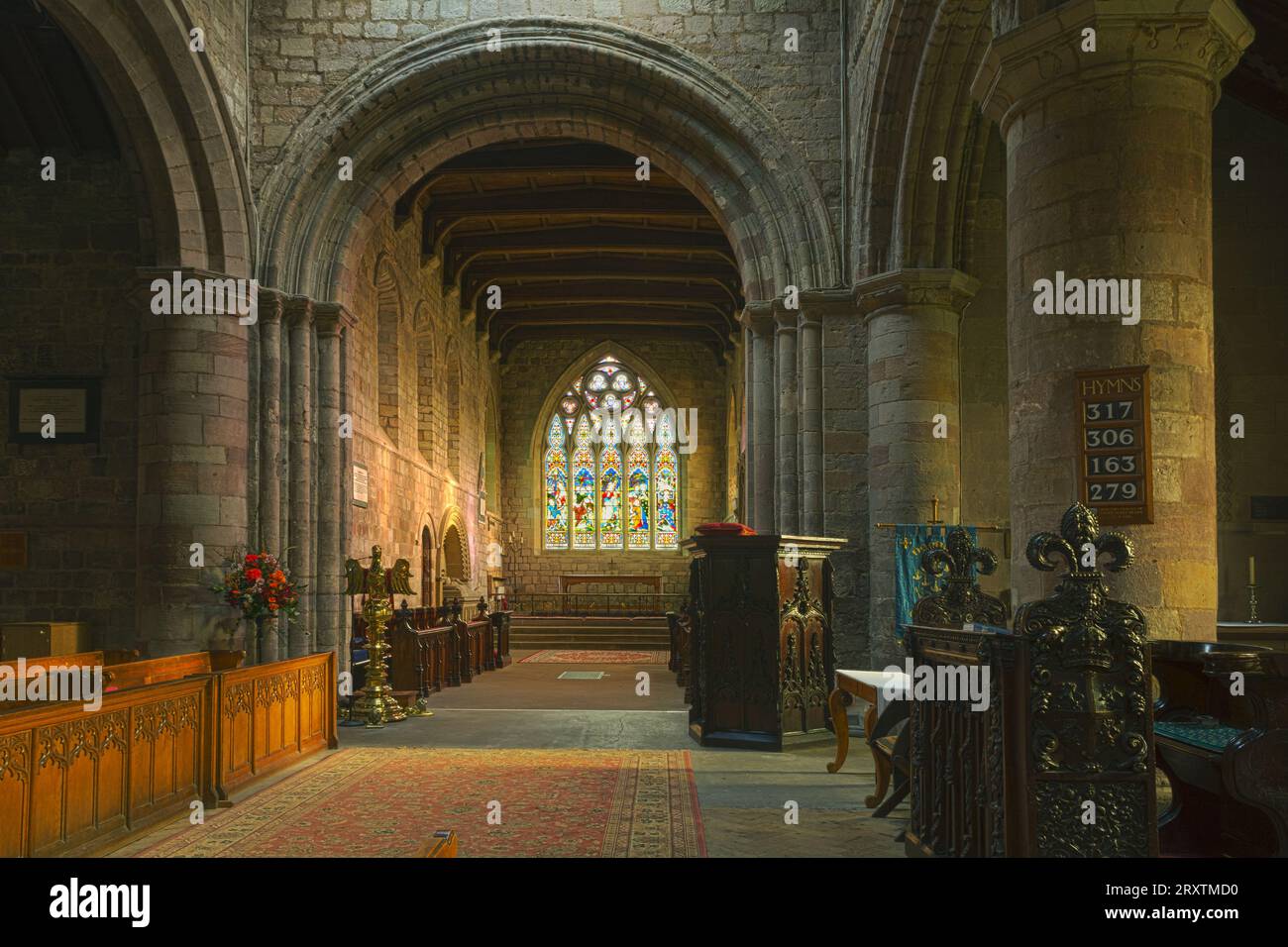 Wide angle church interior hi-res stock photography and images - Alamy