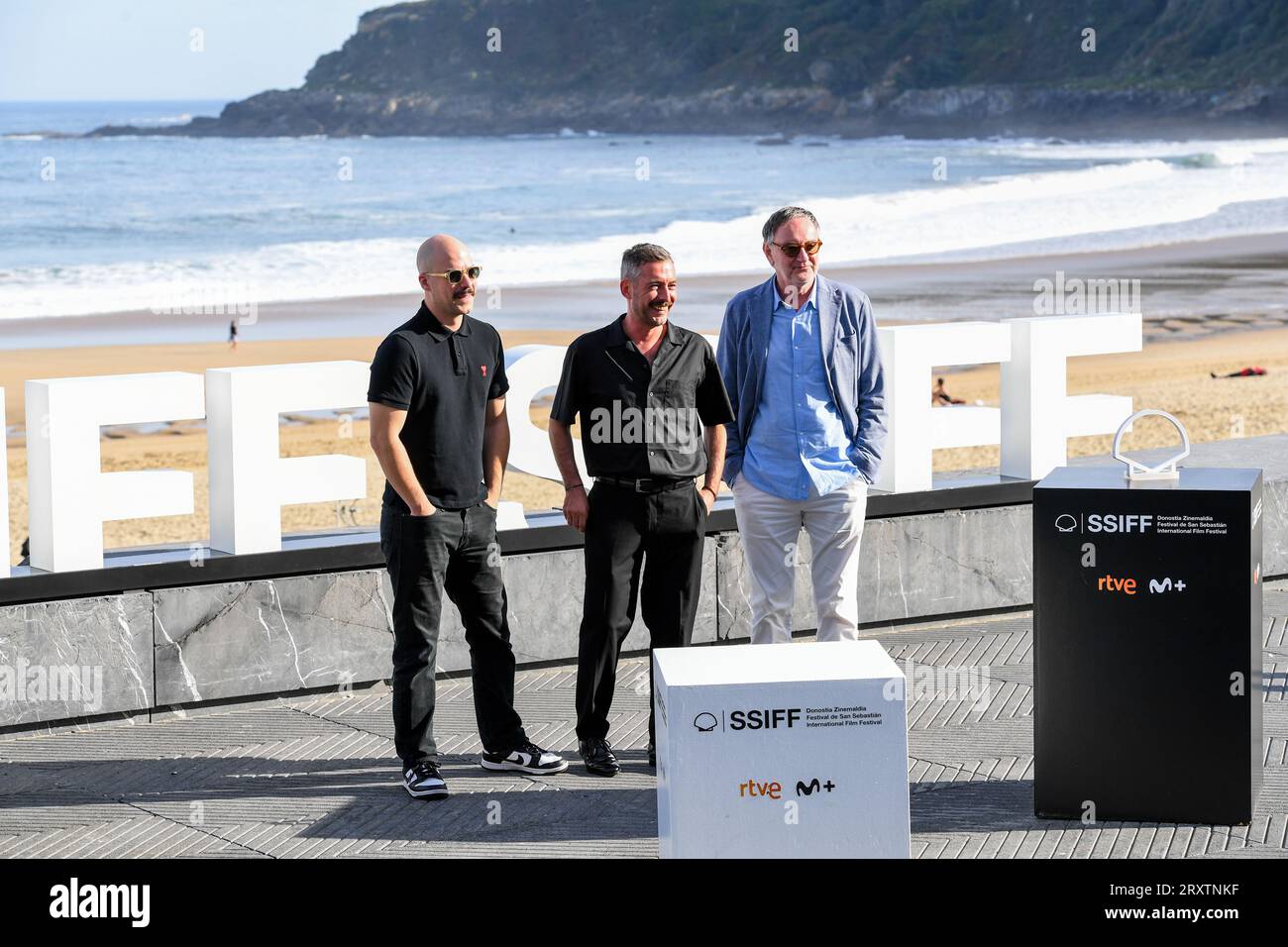 San Sebastian, Spain. 27th September 2023. Marc André Grondin, Xavier ...