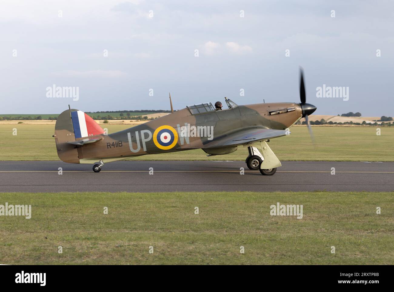 Hawker Hurricane Mk1 R4118 at the 2023 Battle of Britain Air Show at ...