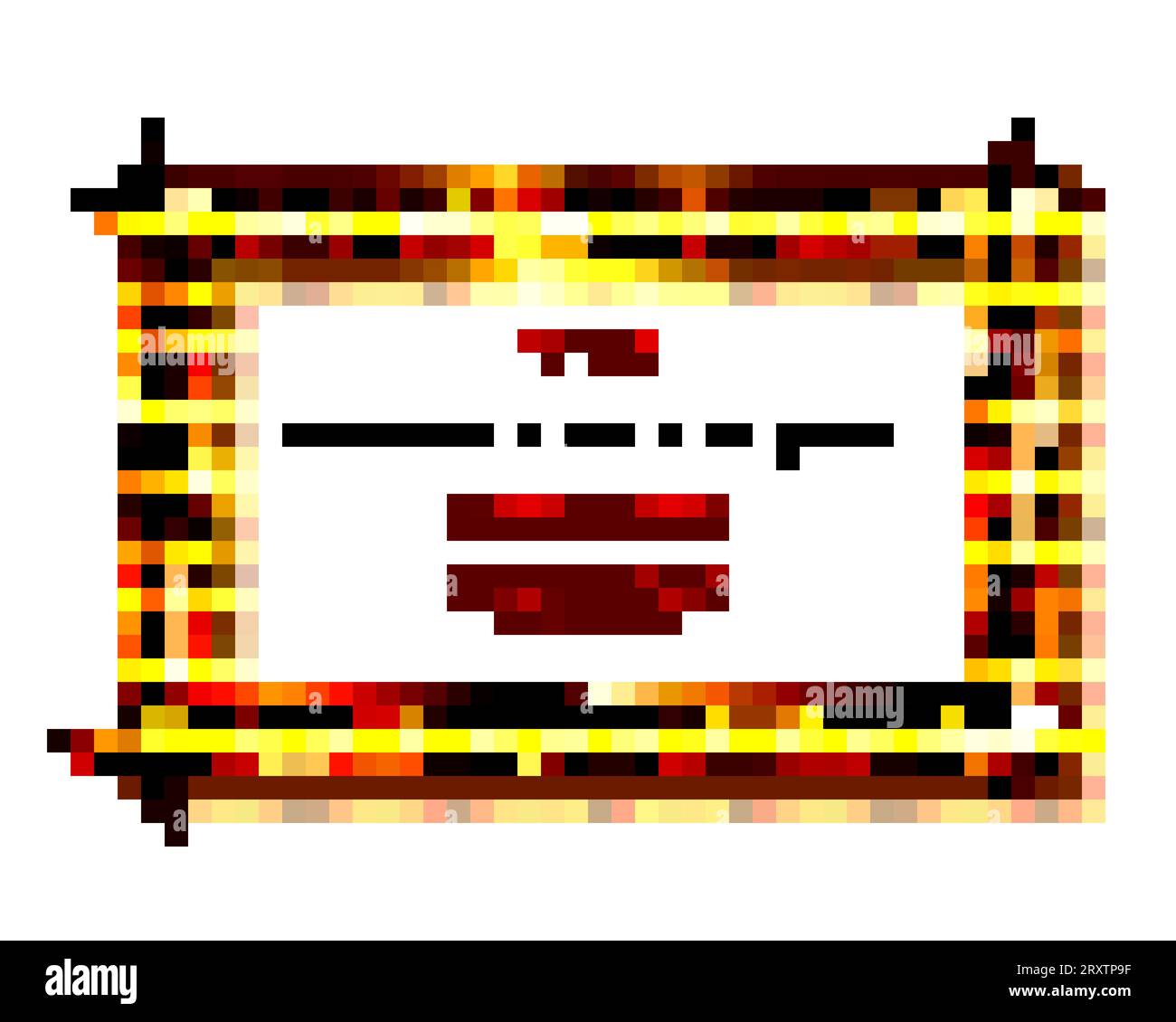 Golden rectangular frame with light bulbs on a white background. Vector ...