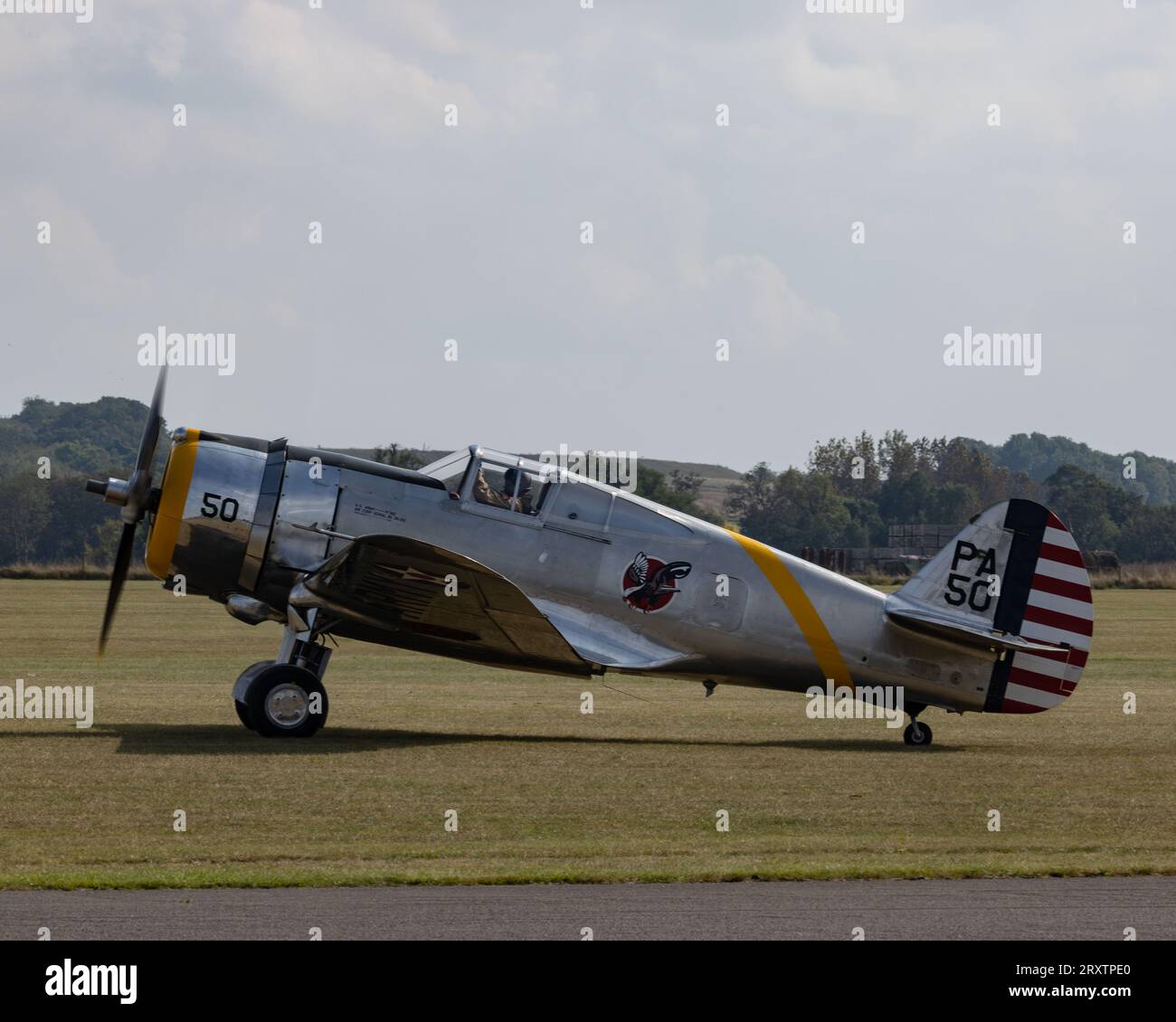 Curtiss P-36C fighter aircraft of the Second World War at the 2023 ...