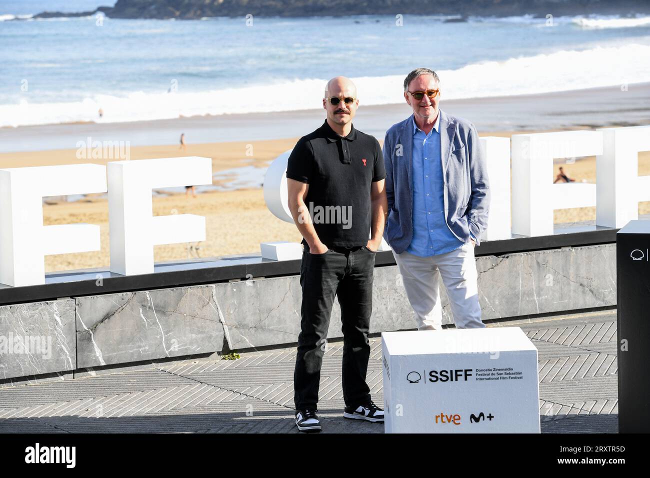 San Sebastian, Spain. 27th September 2023. Marc André Grondin and Yves ...