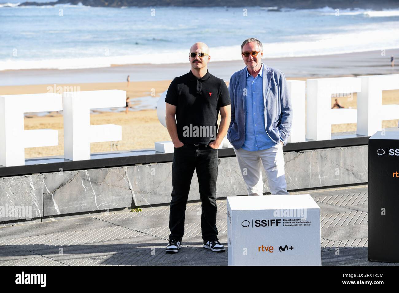 San Sebastian, Spain. 27th September 2023. Marc André Grondin and Yves ...