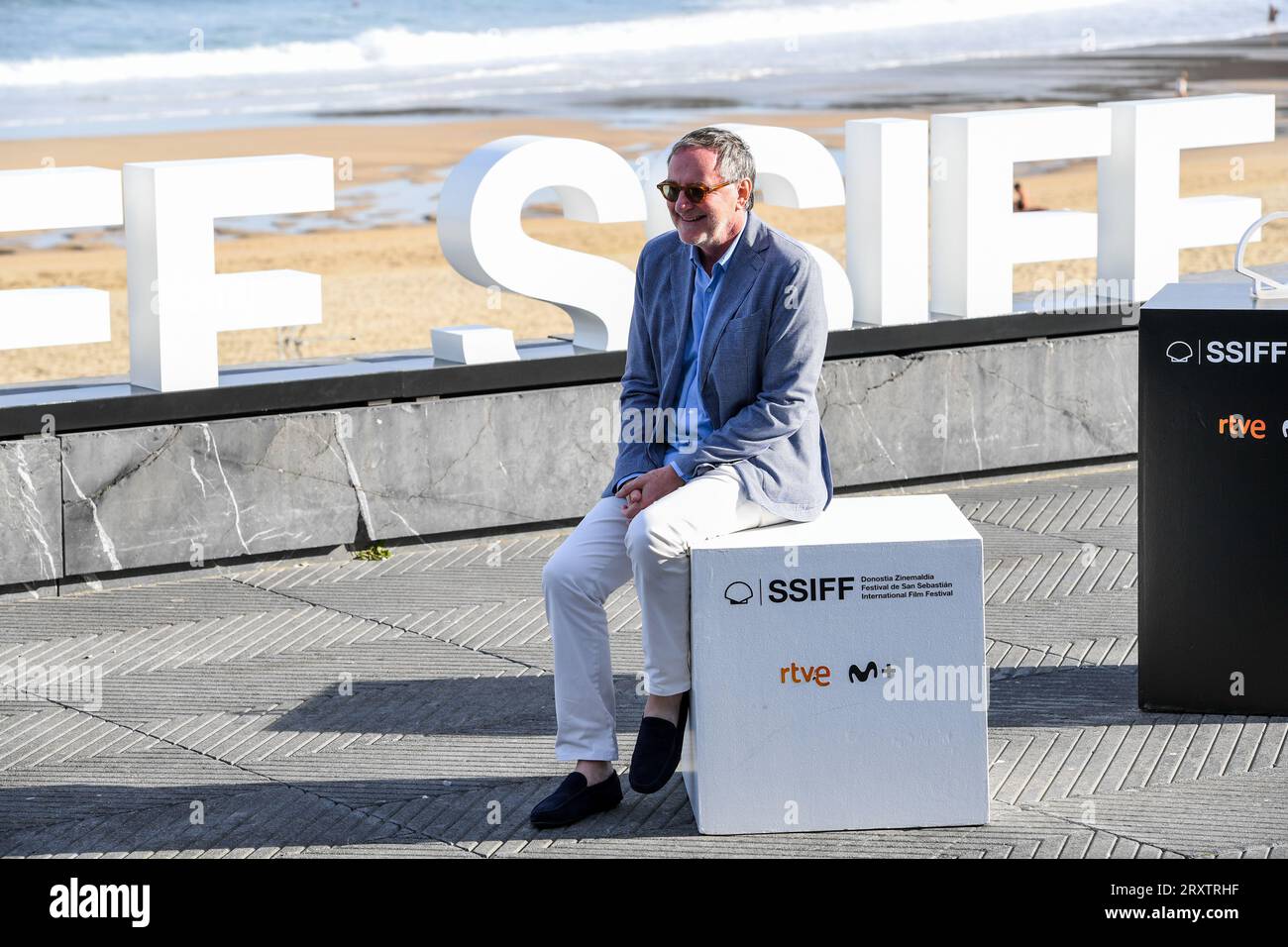 San Sebastian, Spain. 27th September 2023. Yves Jacques attends ‘The Successor’ photocall at the ...