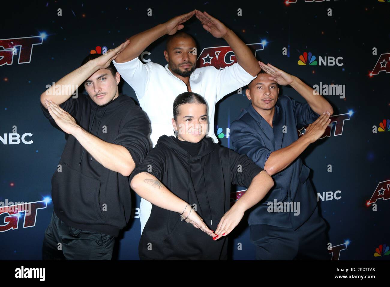 LOS ANGELES - SEP 26: Sadeck Waff, Murmuration at the America's Got Talent Season 18 Finale Live ...