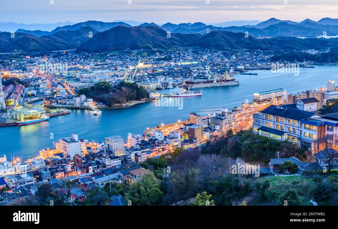 Onomichi during blue hour hi-res stock photography and images - Alamy