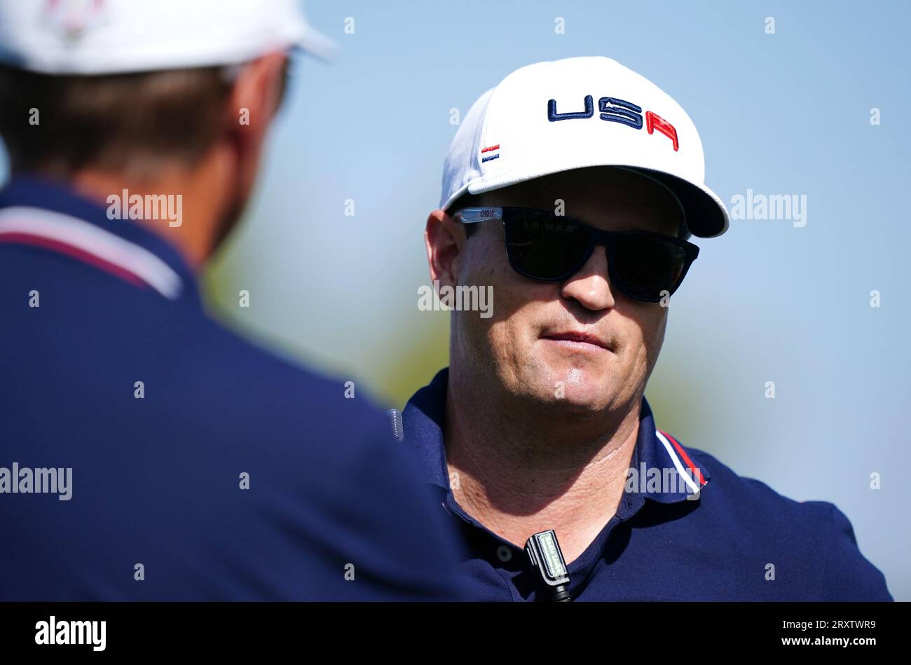USA Captain Zach Johnson at the Marco Simone Golf and Country Club ...