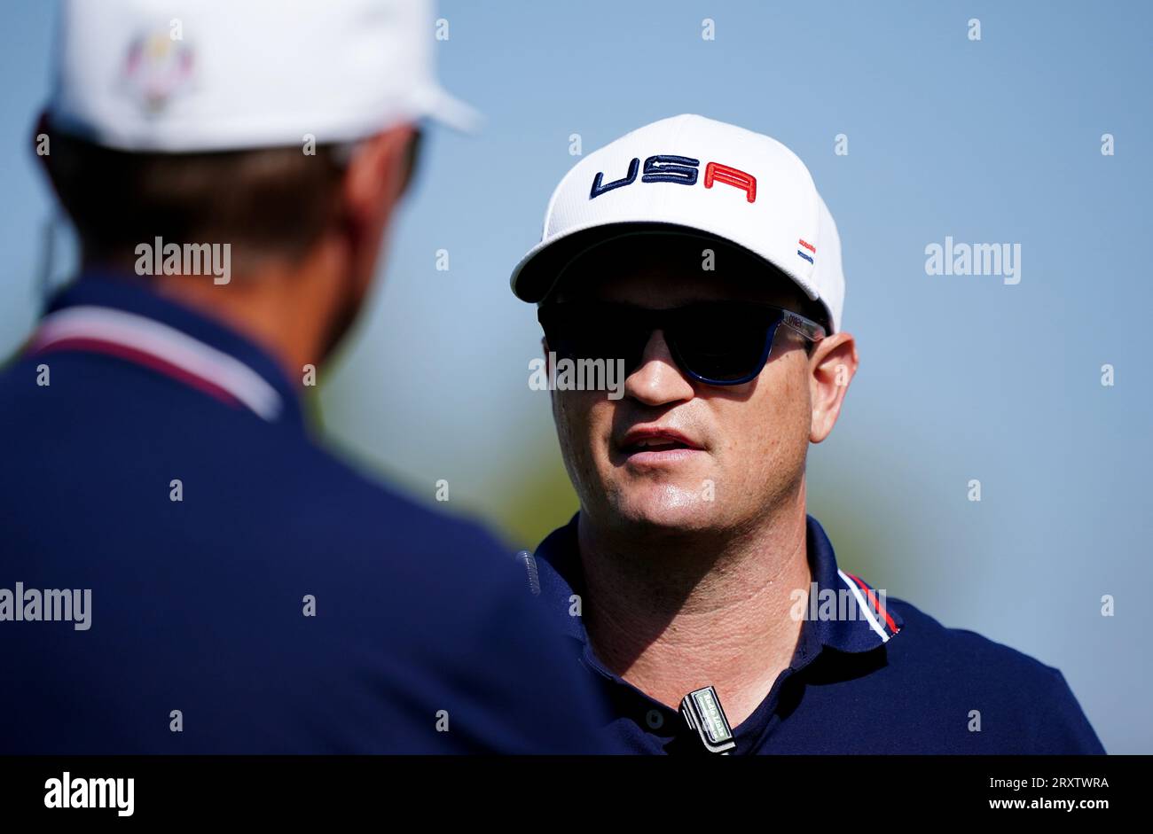 USA Captain Zach Johnson at the Marco Simone Golf and Country Club ...