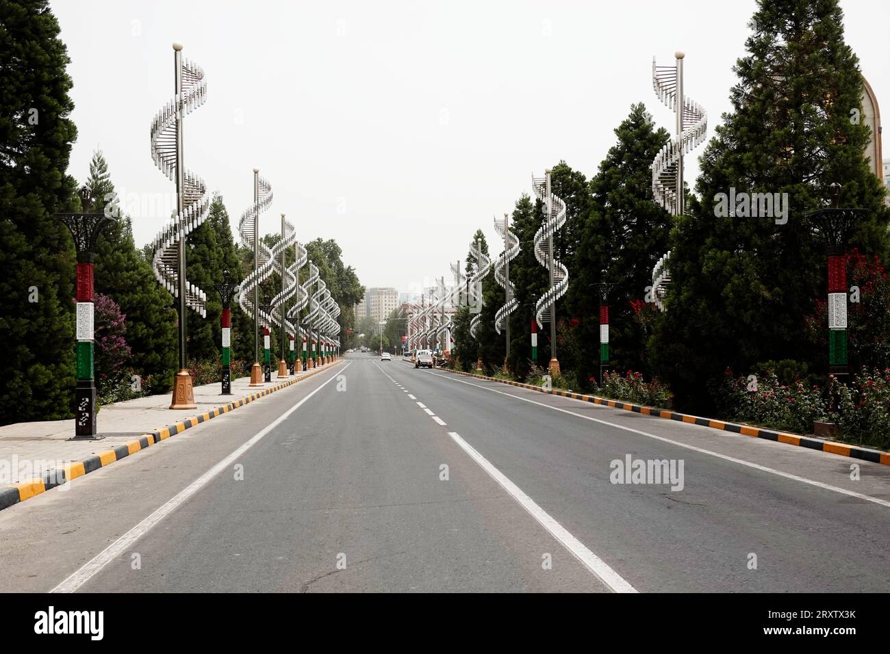 Central Dushanbe, Tajikistan, Central Asia, Asia Stock Photo - Alamy