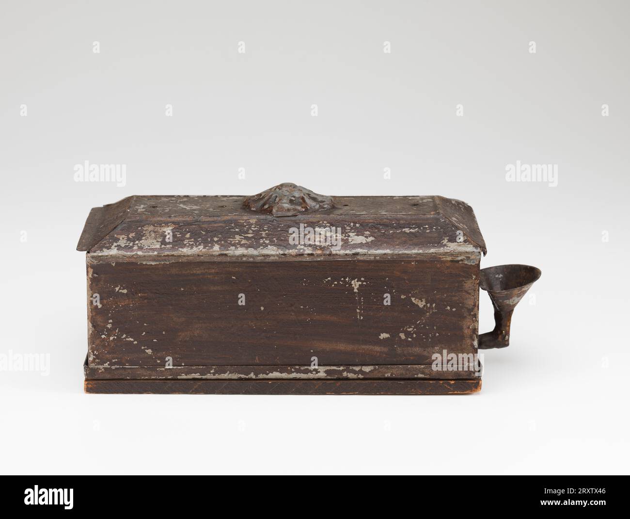 Refrigerator patent model made by Thomas Elkins 1879 Stock Photo - Alamy