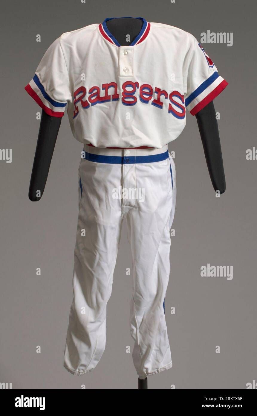 Texas Rangers baseball uniform short pants worn by Charley Pride 1984 ...
