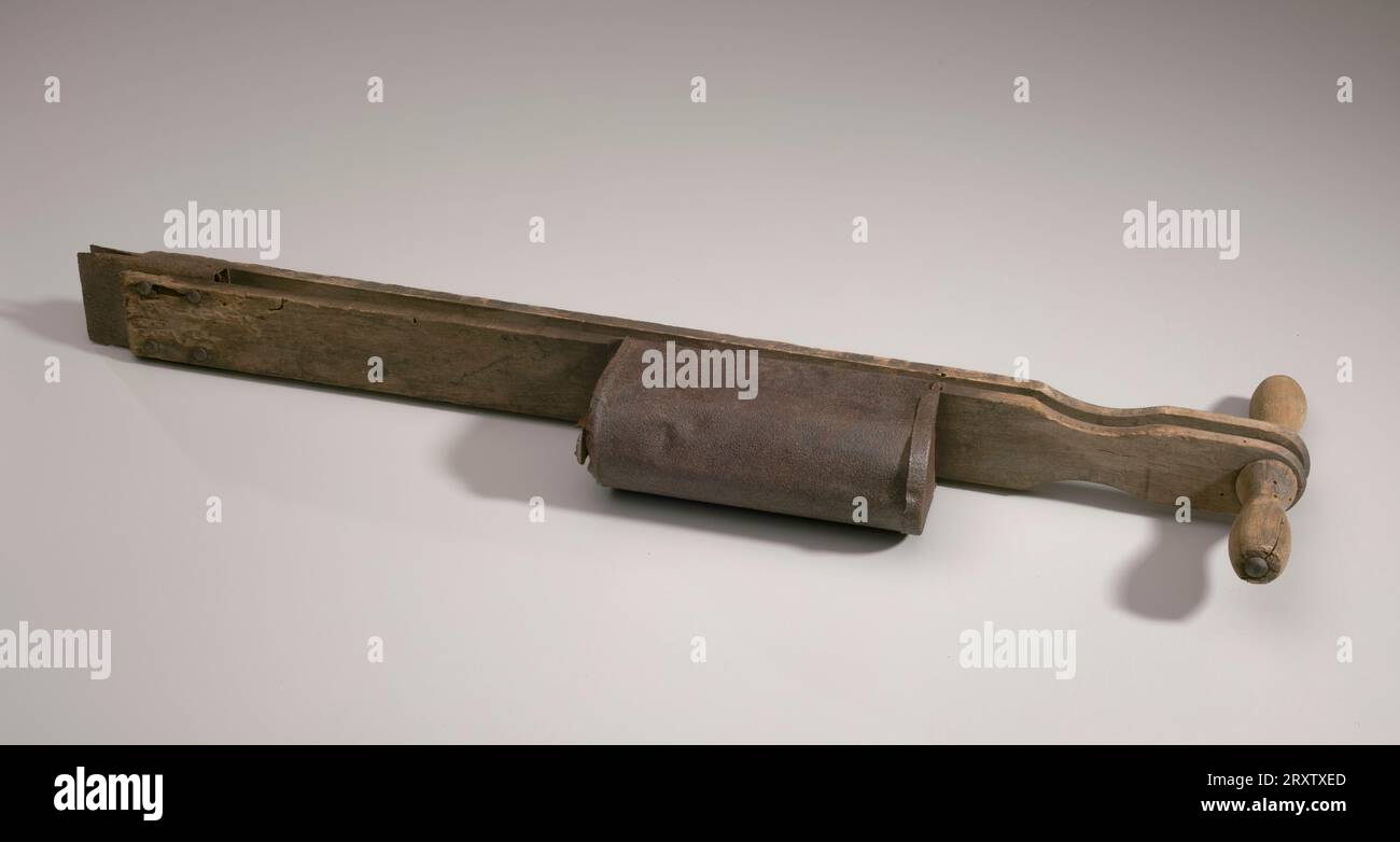 Corn planter used by the Madison family 1880s - 1890s Stock Photo - Alamy