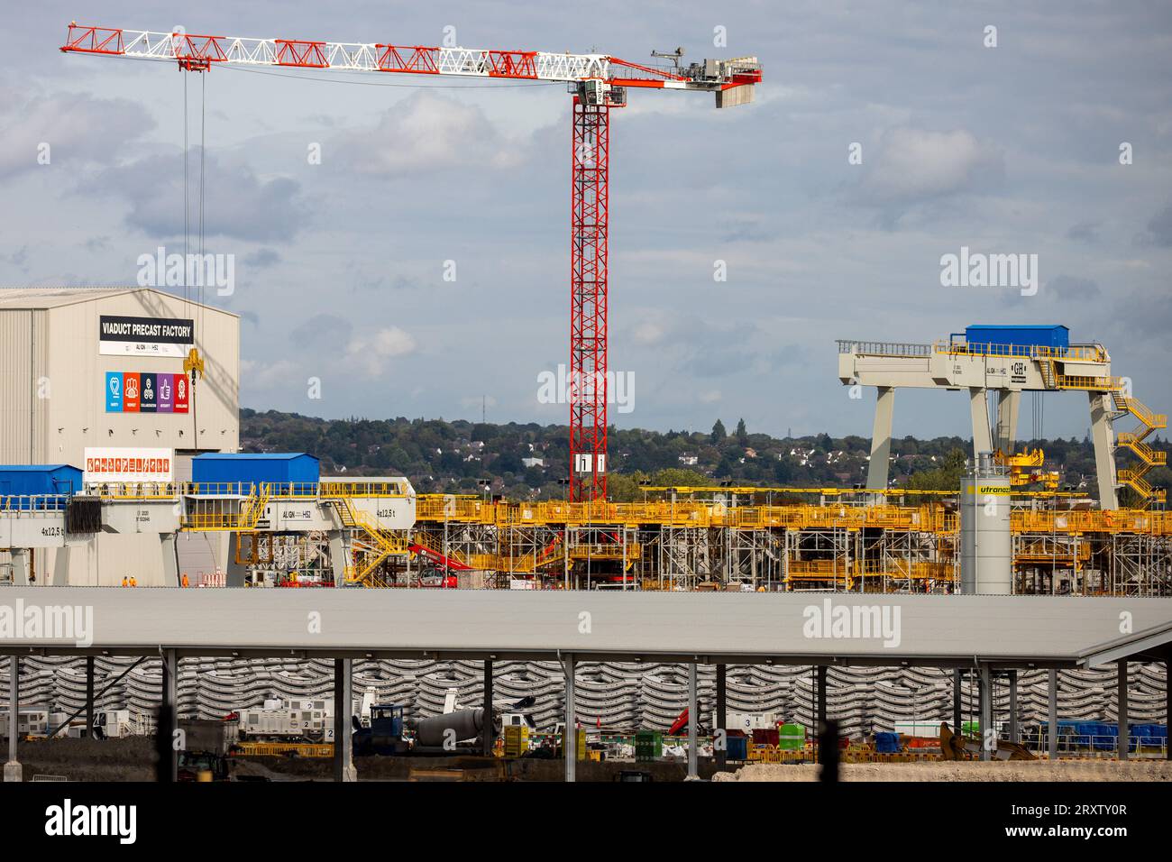 Viaduct precast factory hi-res stock photography and images - Alamy