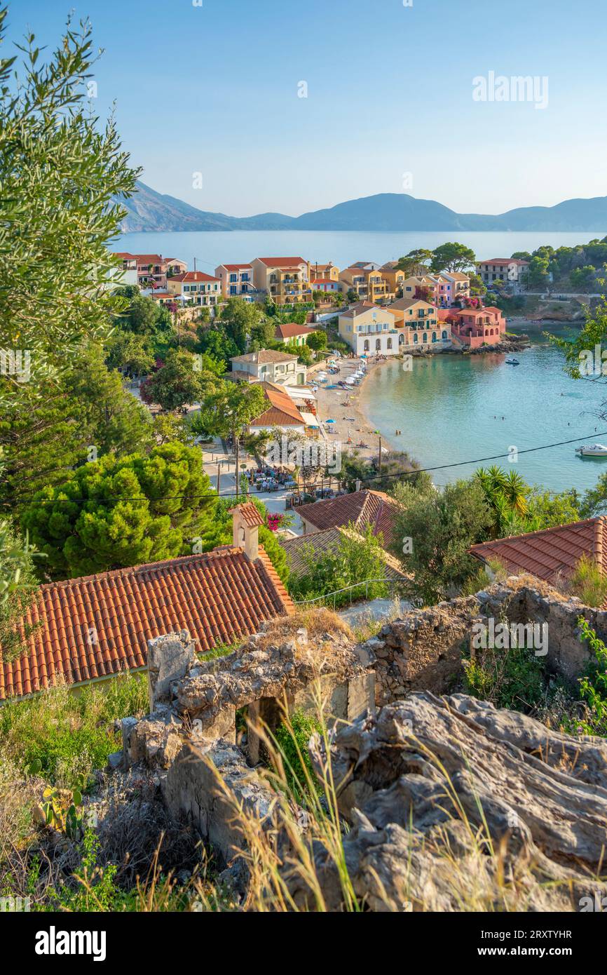 Assos beach kefalonia greece hi-res stock photography and images - Alamy