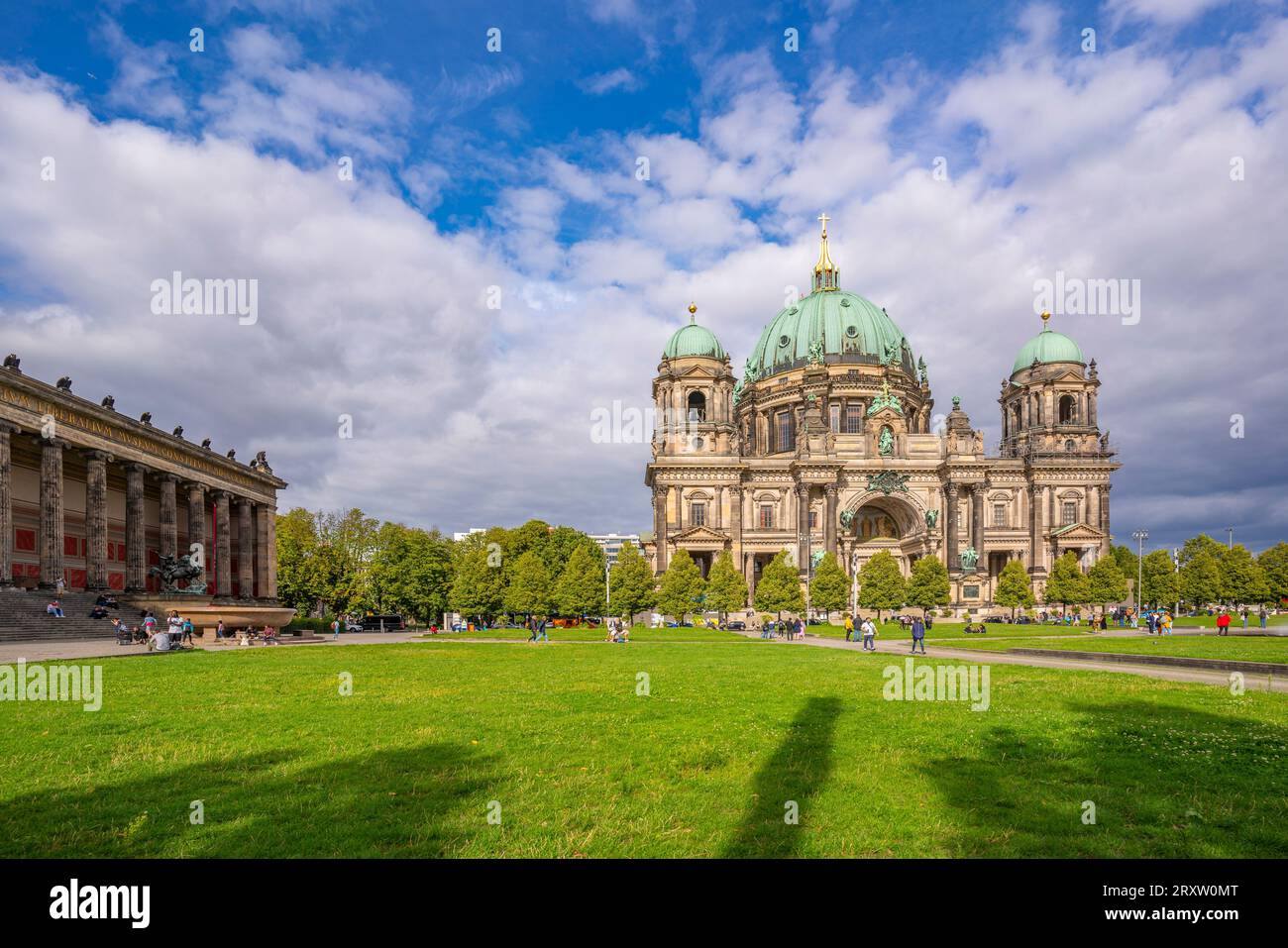 View of Berlin Cathedral, Museum Island, Mitte, Berlin, Germany, Europe ...