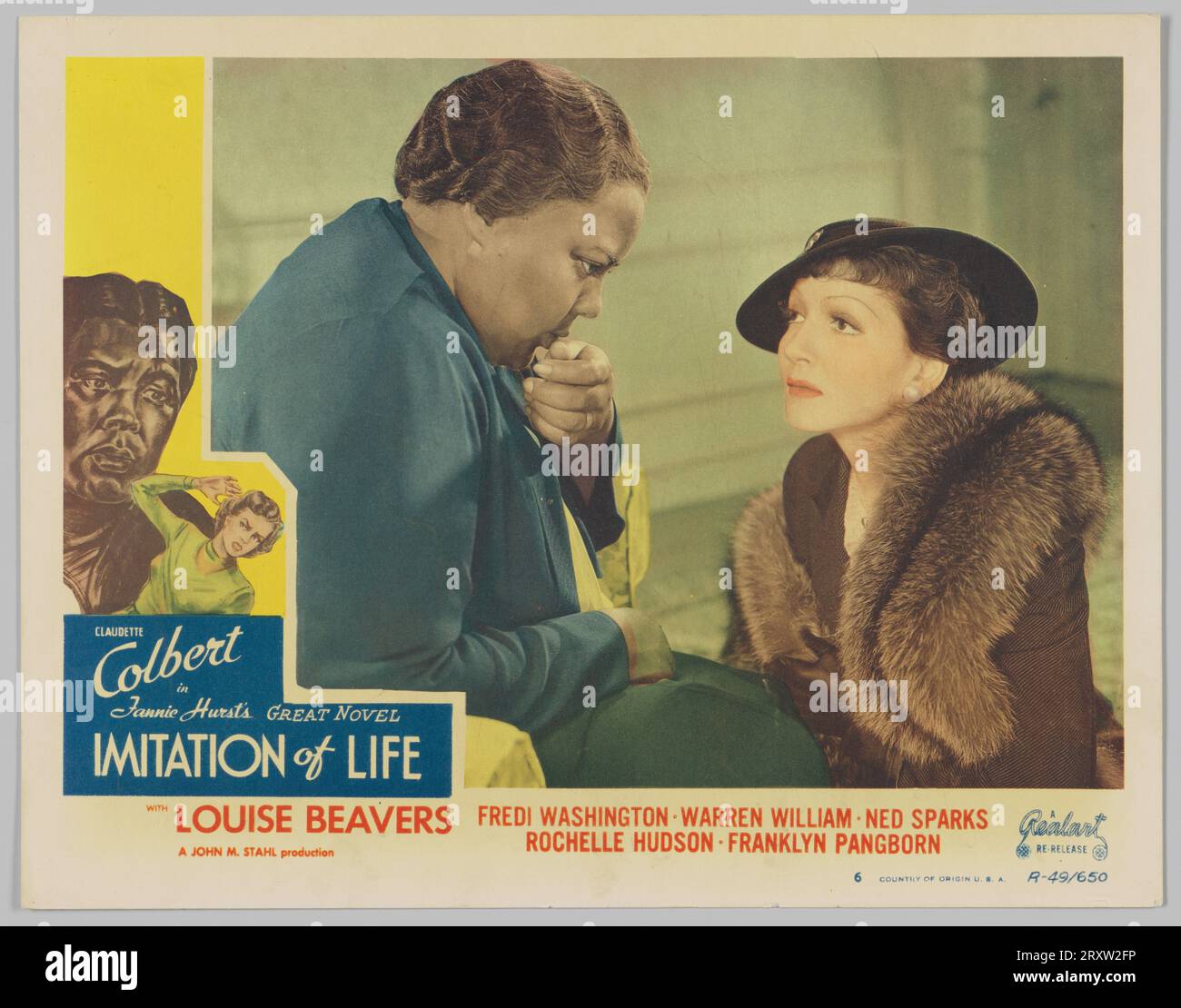 Lobby card for Imitation of Life 1949 Stock Photo - Alamy
