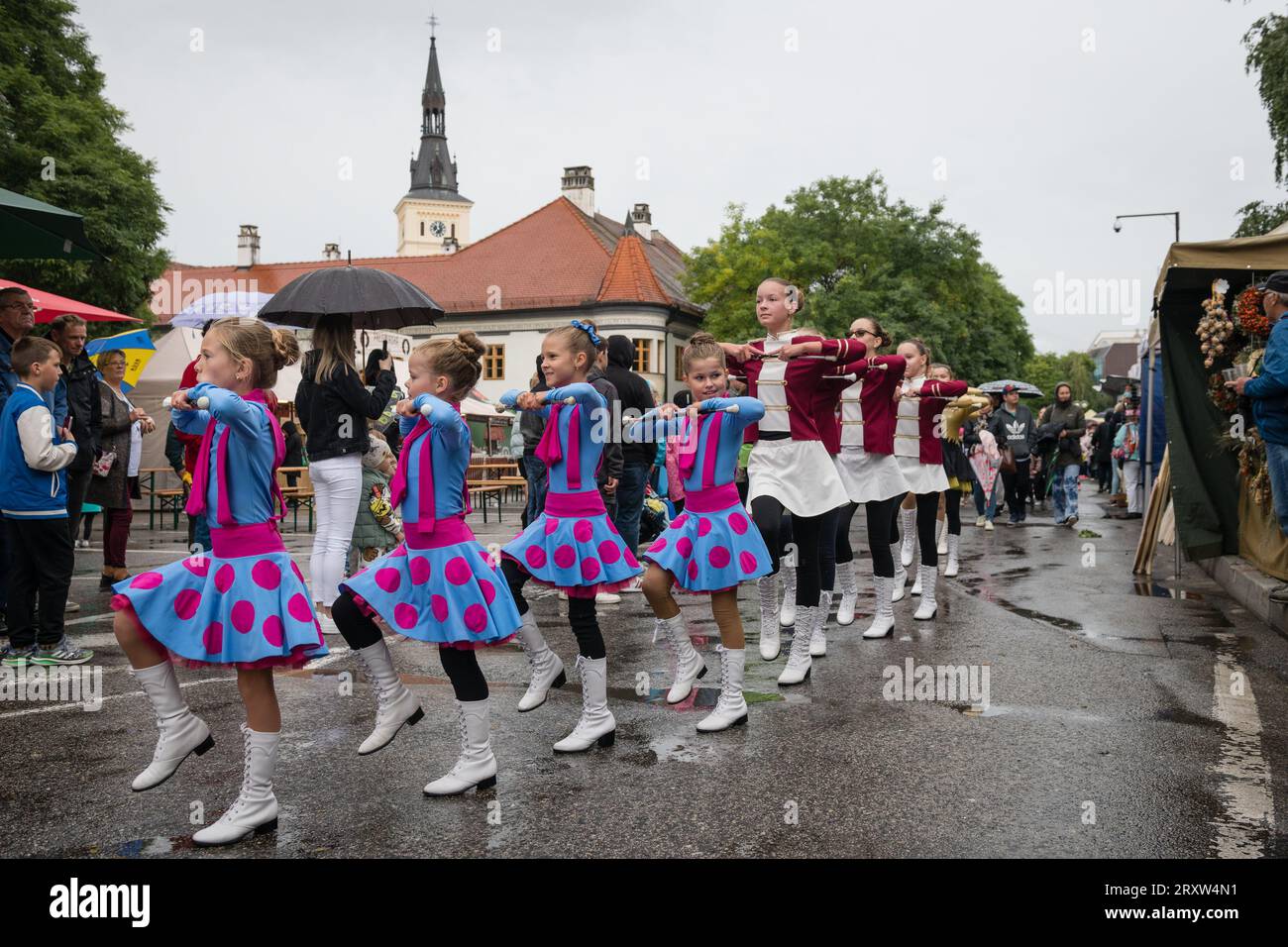 PEZINOK, SLOVAKIA - SEP 24, 2023: Allegorical procession as part of ...