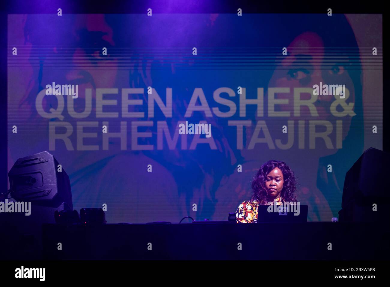 Barcelona, Spain. 2023.09.24. Rehema Tajiir & Queen Asher perform on ...