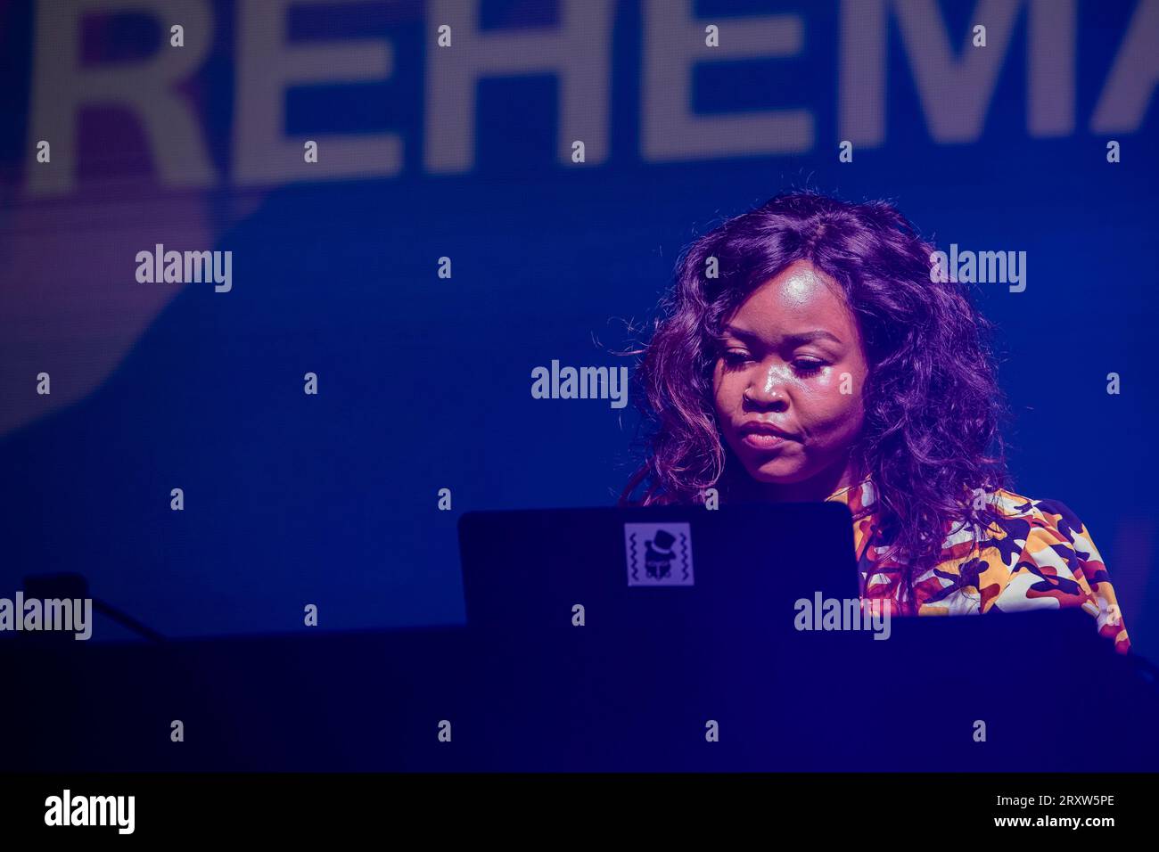 Barcelona, Spain. 2023.09.24. Rehema Tajiir & Queen Asher perform on ...