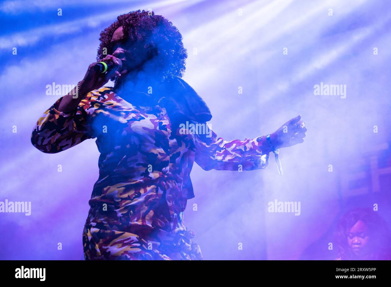 Barcelona, Spain. 2023.09.24. Rehema Tajiir & Queen Asher perform on ...