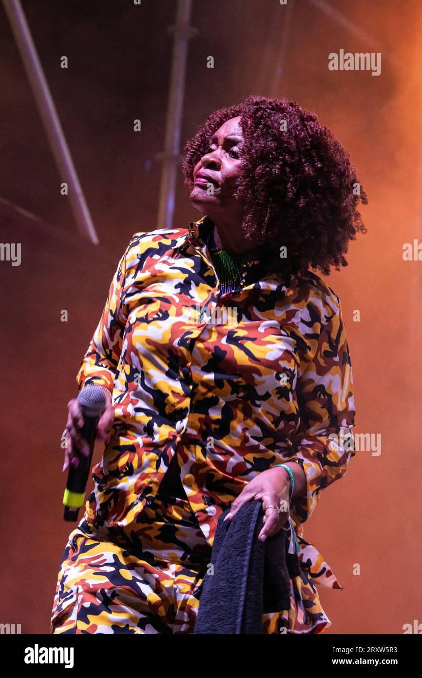 Barcelona, Spain. 2023.09.24. Rehema Tajiir & Queen Asher perform on ...