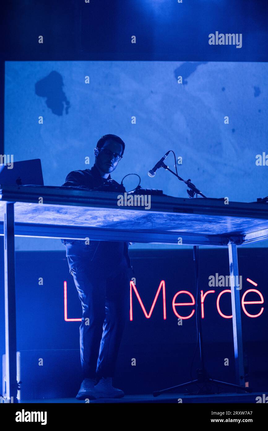 Barcelona, Spain. 2023.09.24. Baiuca perform on stage during La Mercè ...