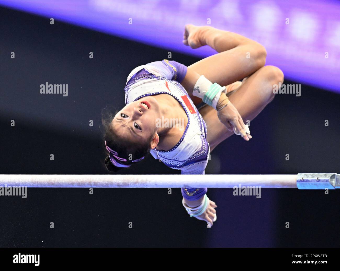 (230927) -- HANGZHOU, Sept. 27, 2023 (Xinhua) -- Zuo Tong of China ...